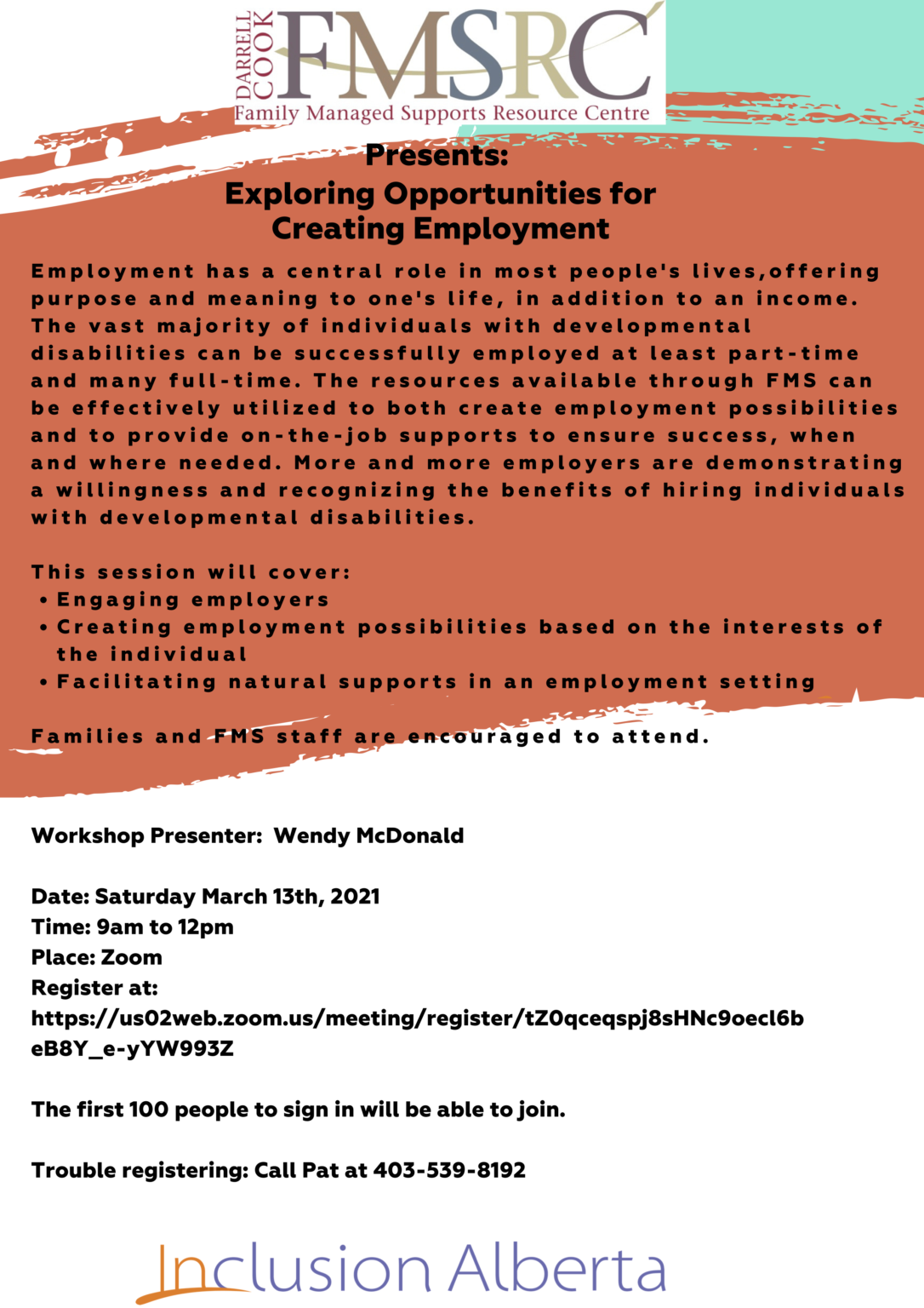 Exploring Opportunities for Creating Employment - Inclusion Alberta