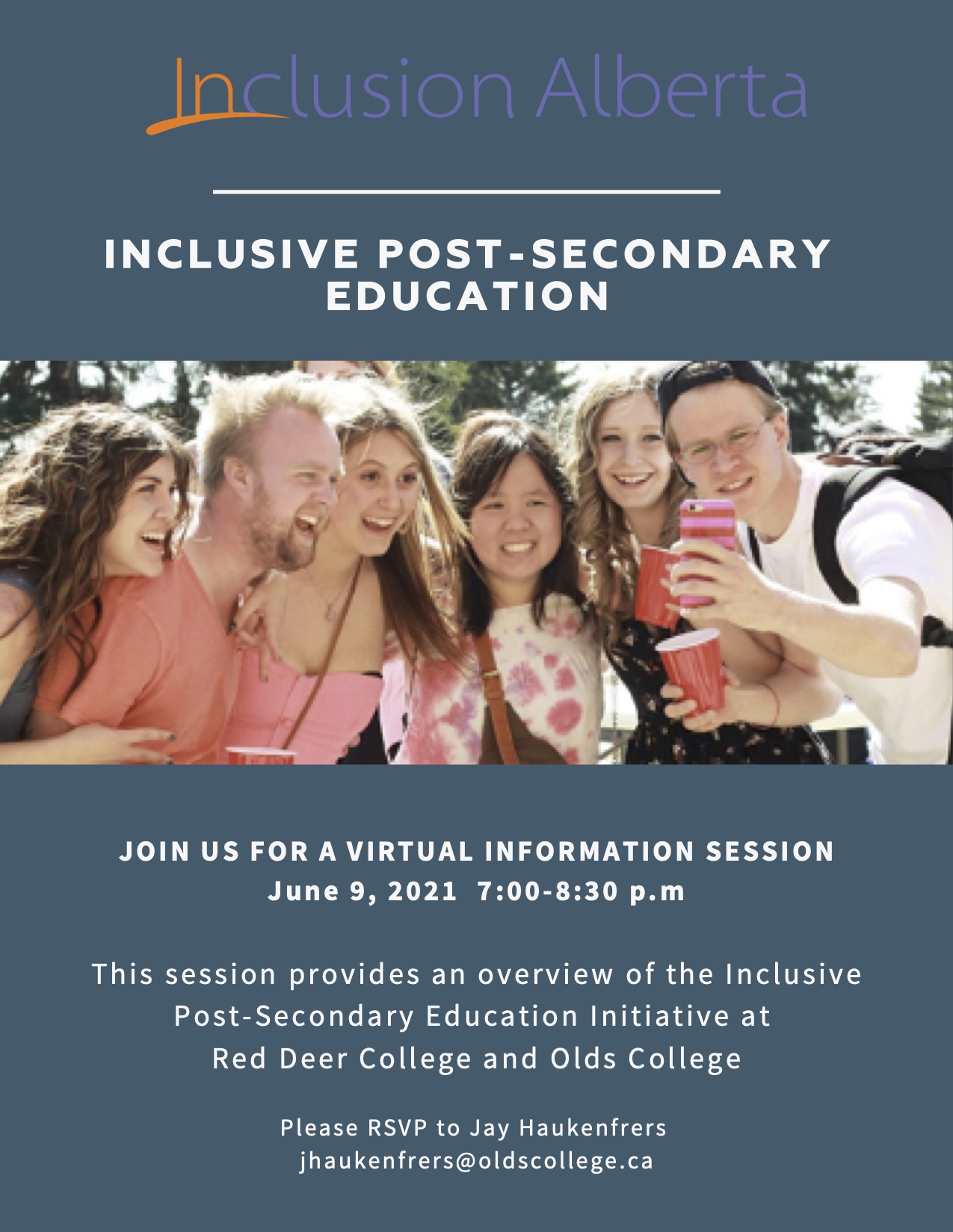 Info Session: Inclusive Post-Secondary Education (Olds College & Red ...