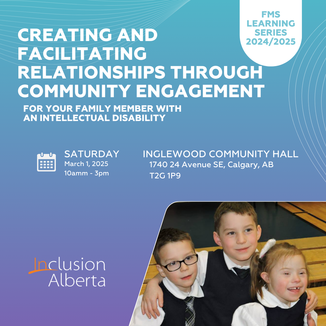 Creating and facilitating relationships (FMS Learning Series, Calgary ...